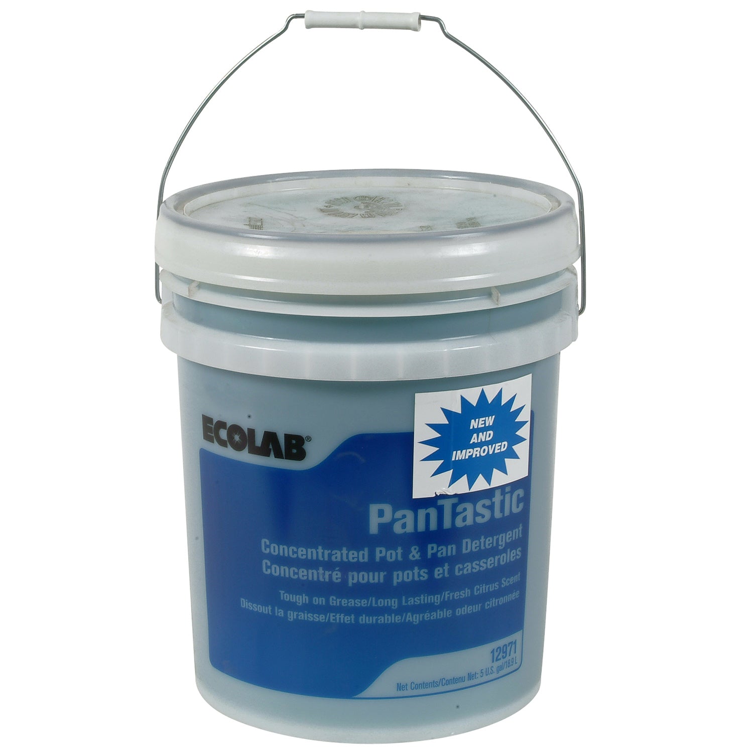 Detergent Pot & Pan Pantastic - 1 x 5 gallon - Ecolab - Packaging and – Fun Foods Canada