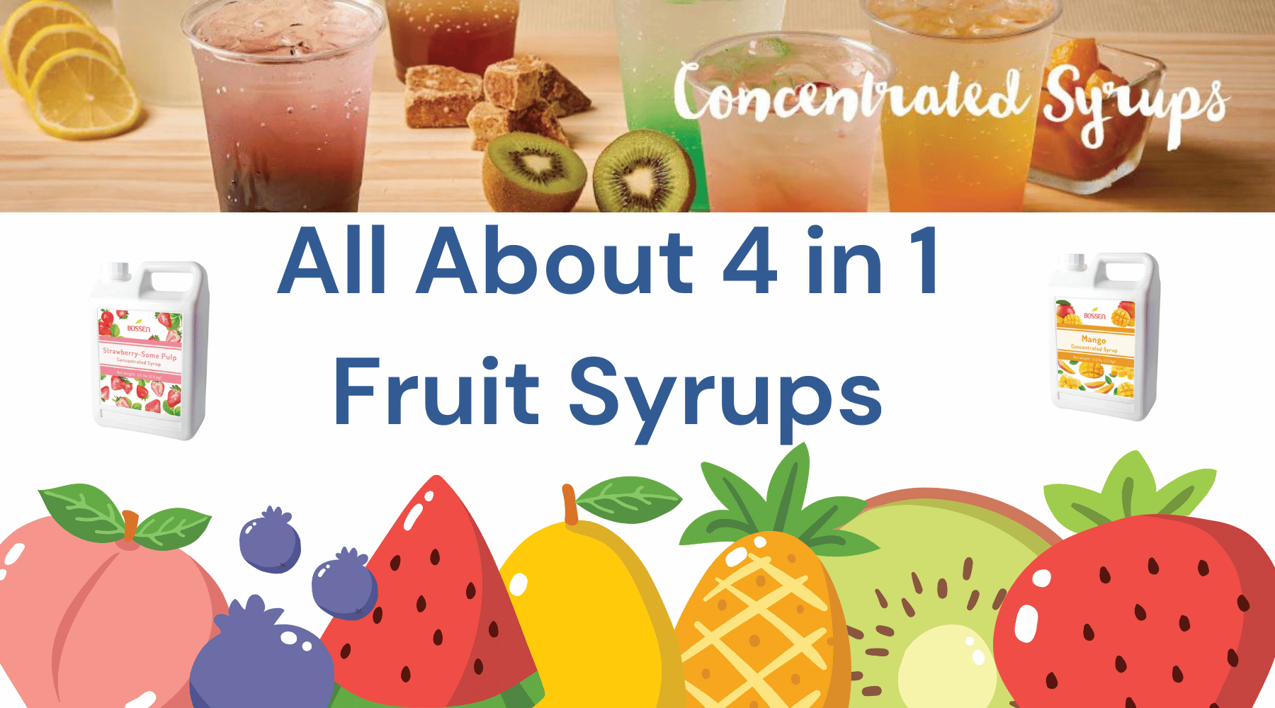 All About Fruit Syrups – Fun Foods Canada