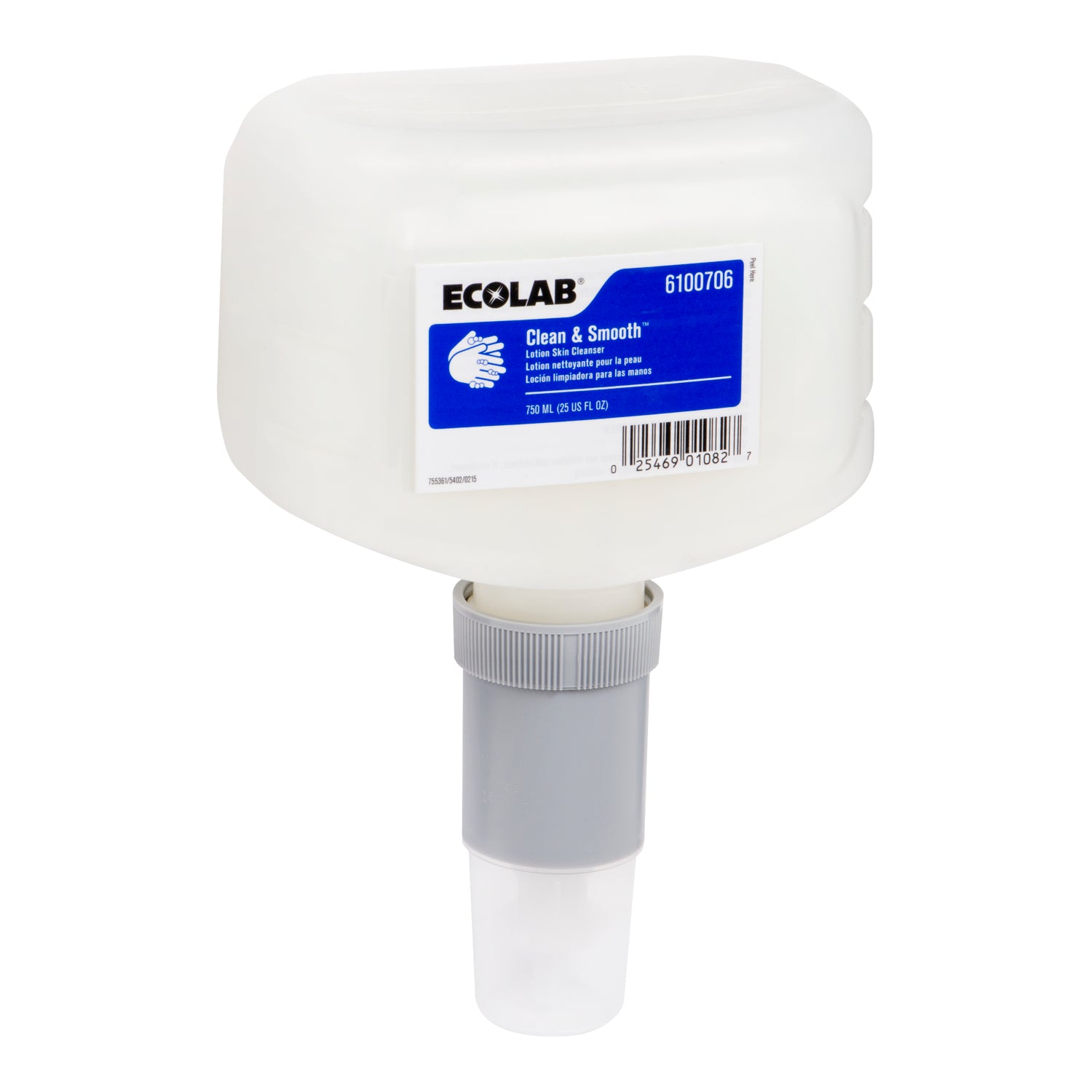 Soap Hand Clean & Smooth Liquid - 6 x 750 mL - Ecolab - Packaging and ...