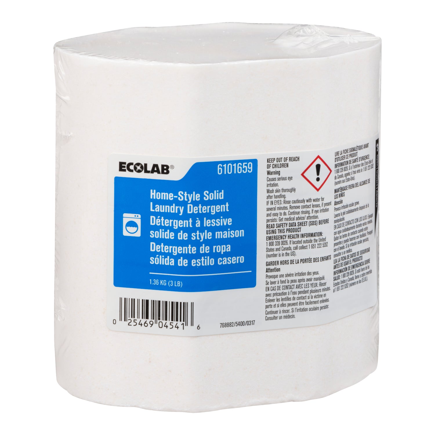 Detergent Laundry Home Style - 4 x 3 lb - Ecolab - Packaging and Acces ...