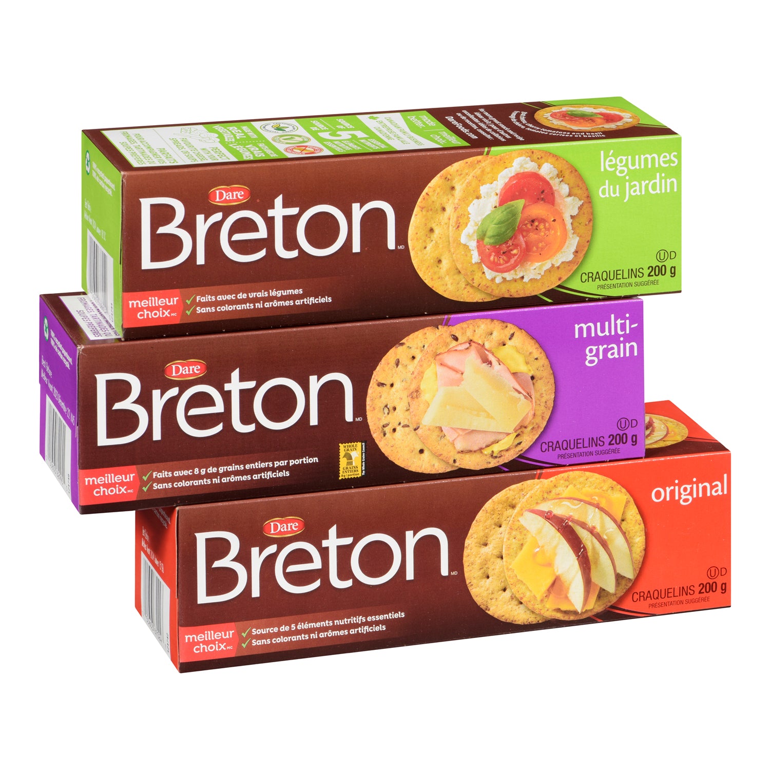Cracker Breton Assortment - 24 x 200 g - Dare - Restaurant and Foodser ...