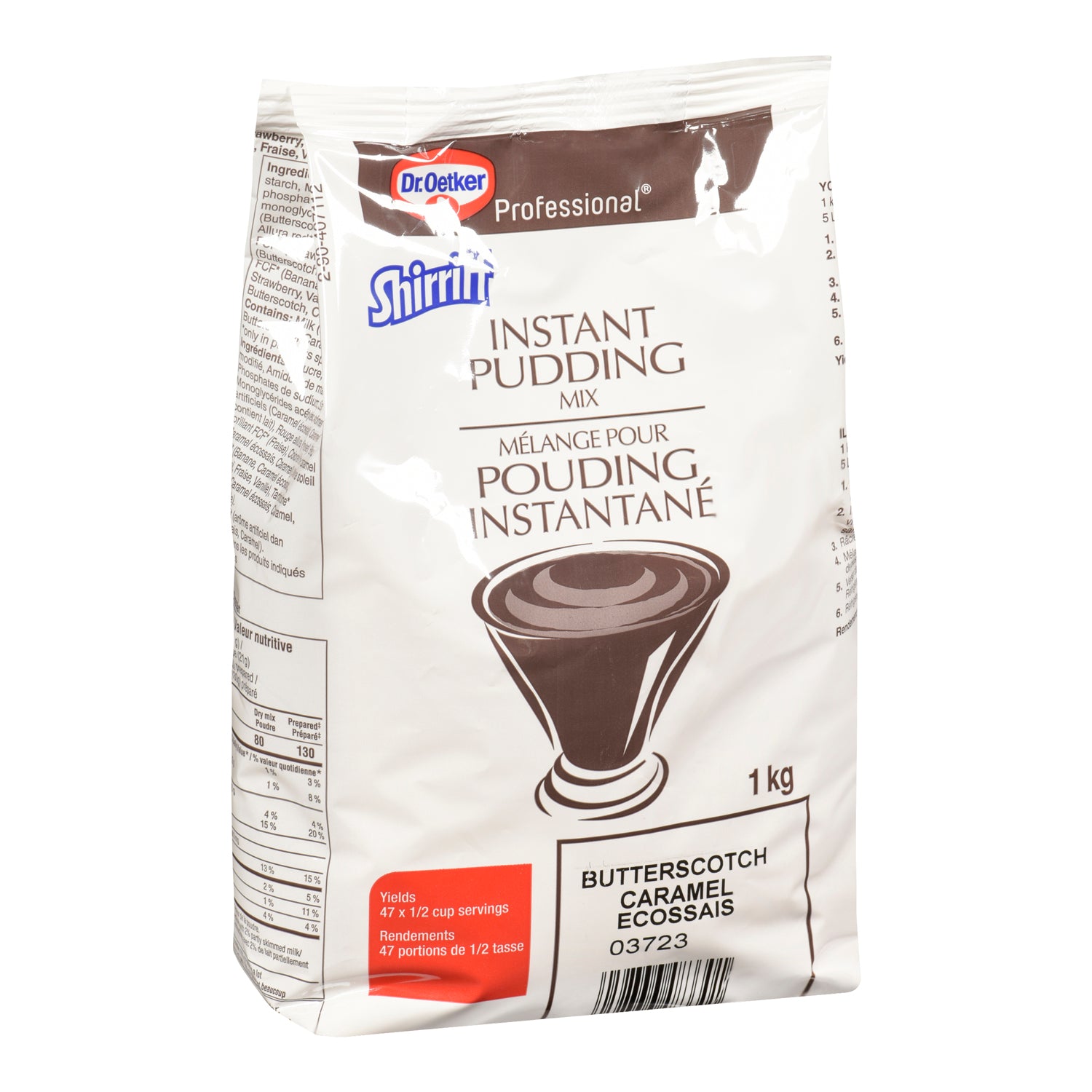 Pudding Butterscotch Powder Instant - 2 x 1 kg - Shirriff - Baking Mix ...