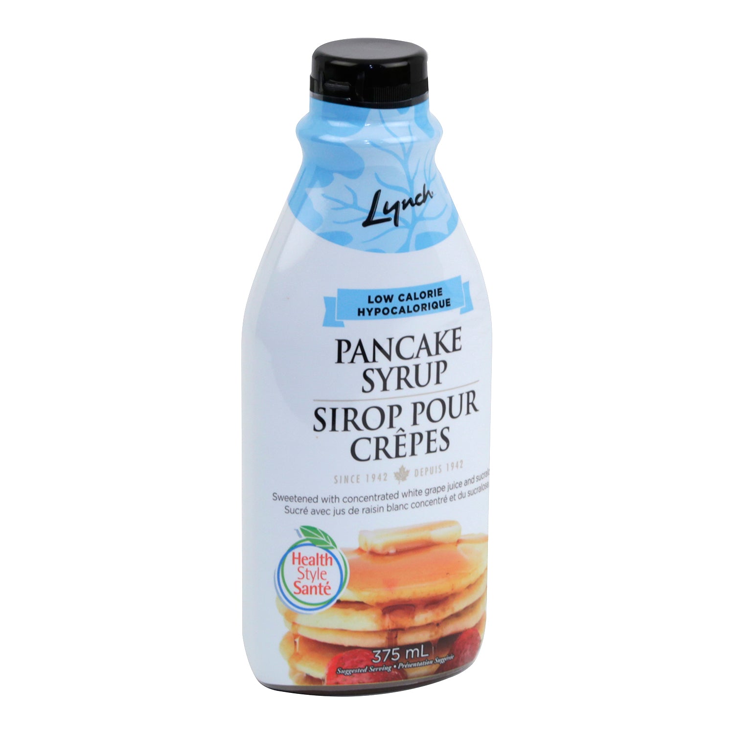 Syrup Pancake Low-Calorie Squeeze Bottle - 12 x 375 mL - Health Style ...
