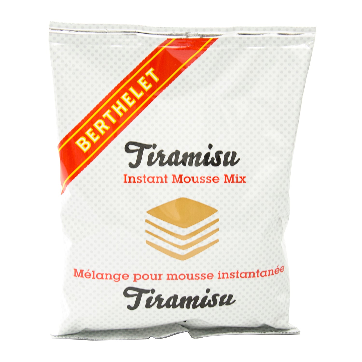 Mix Mousse Instant - 4 x 616 g - Tiramisu - Berthelet - Baking Mixes a ...