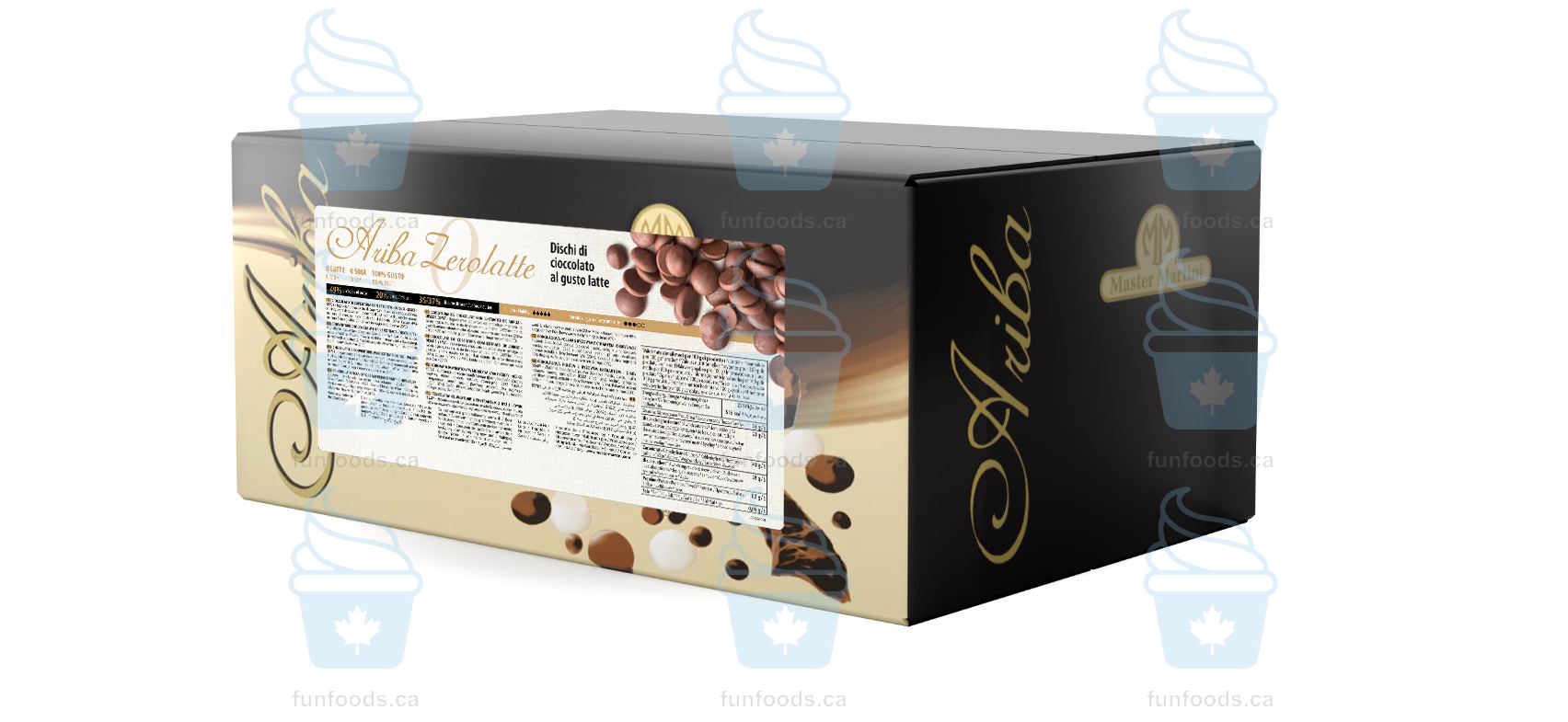 Ariba Zerolatte Discs - Milk-flavoured chocolate without milk - 49% co ...
