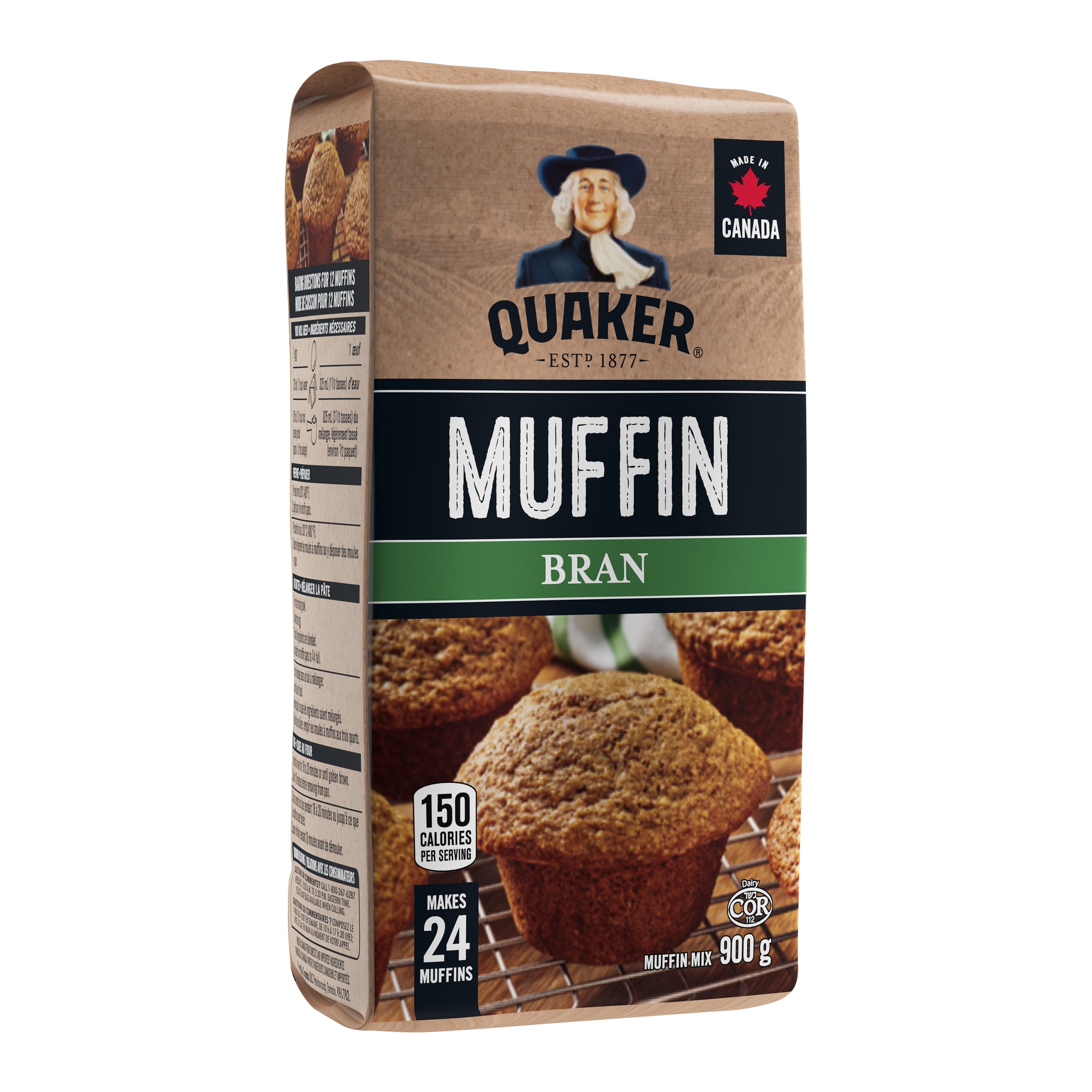 Muffin Bran Mix - 12 x 900 Grams - Quaker - Baking Mixes and Ingredien ...