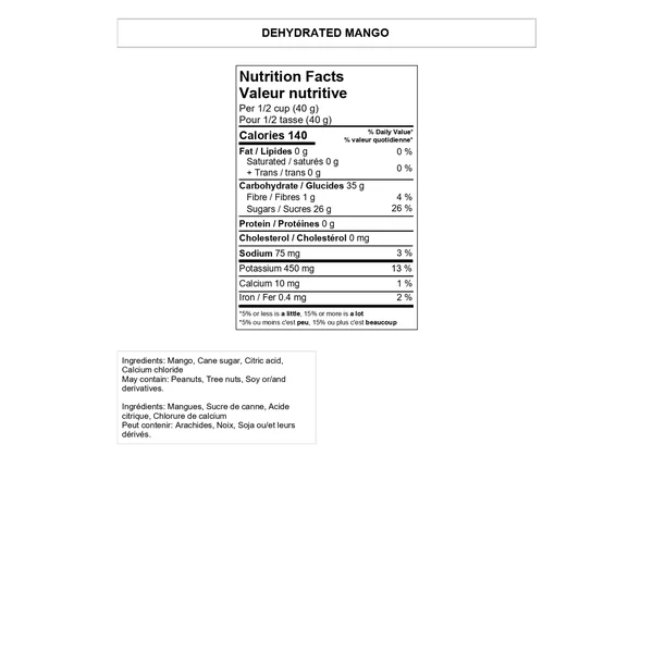 Dried Mango - 4 x 2 kg - Yupik - Canadian Distribution - Ships Free Wi ...