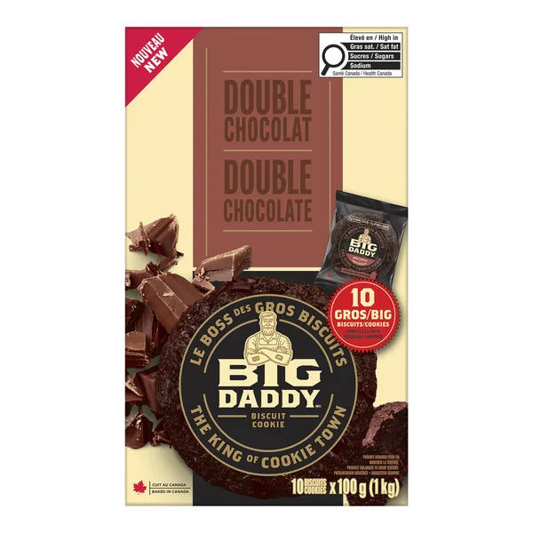 Double Chocolate - 40 x Packs - Big Daddy - Canadian Distribution - Sh ...