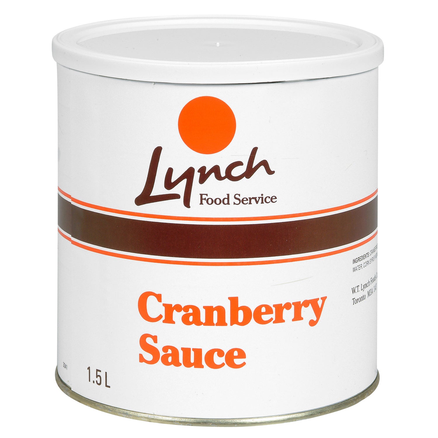 Sauce Cranberry Whole - 1.5 L (Case = 6 x 1.5 L) - Lynch - Baking Mixe ...