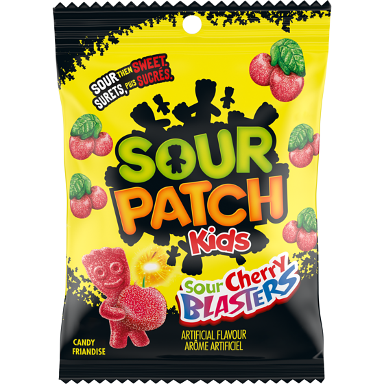 Candy Sour Cherry Blasters - 12 x 154 g - Spkcnd - Restaurant and Food ...
