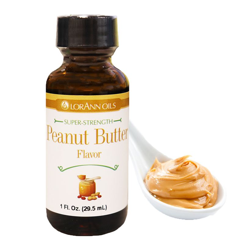Peanut Butter Flavoring - Super Strength Flavor 1 oz., 16 oz., 1 Gallo ...