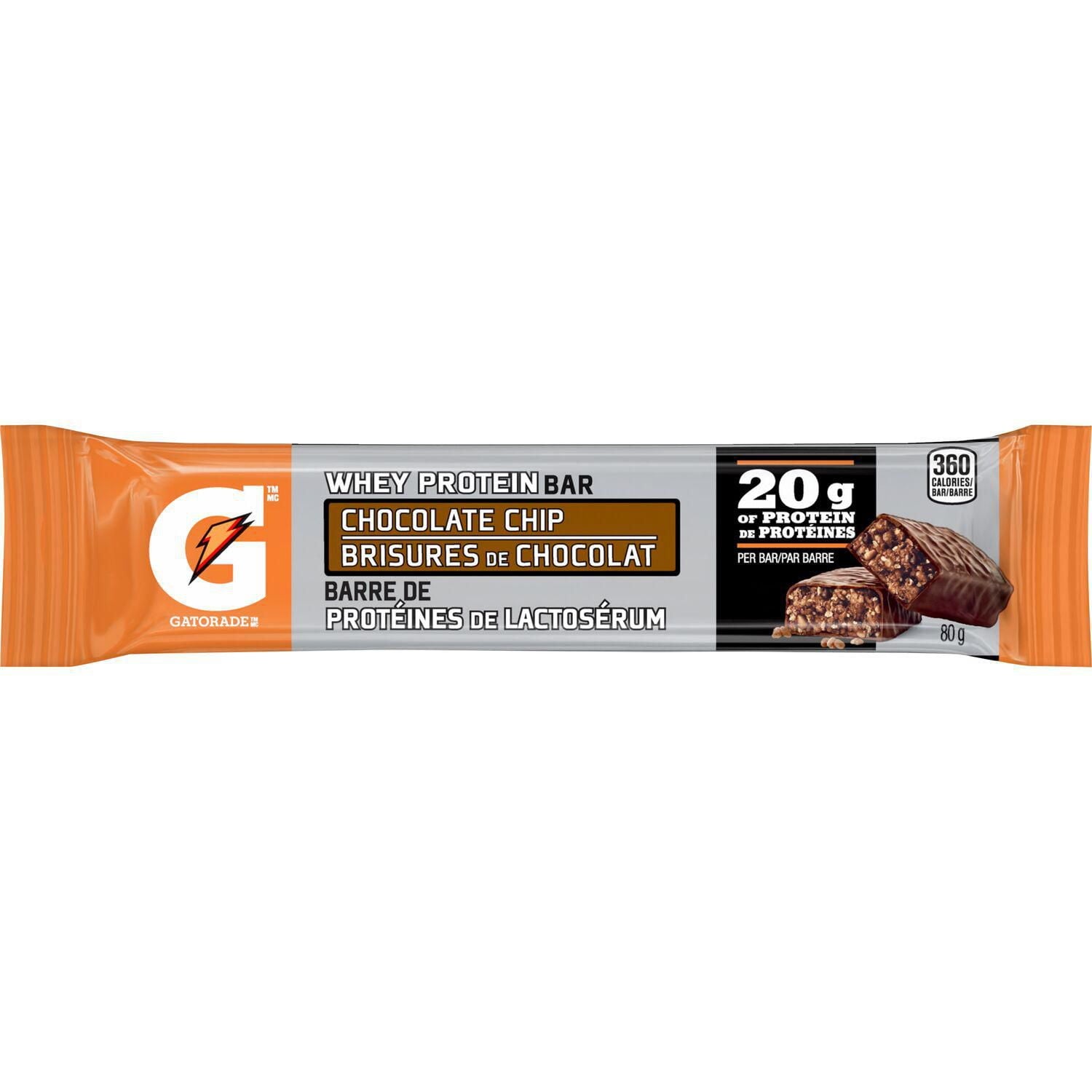 Snack Bar Protein Chocolate - 48 x 80 g - Gatorade - Restaurant and Fo ...