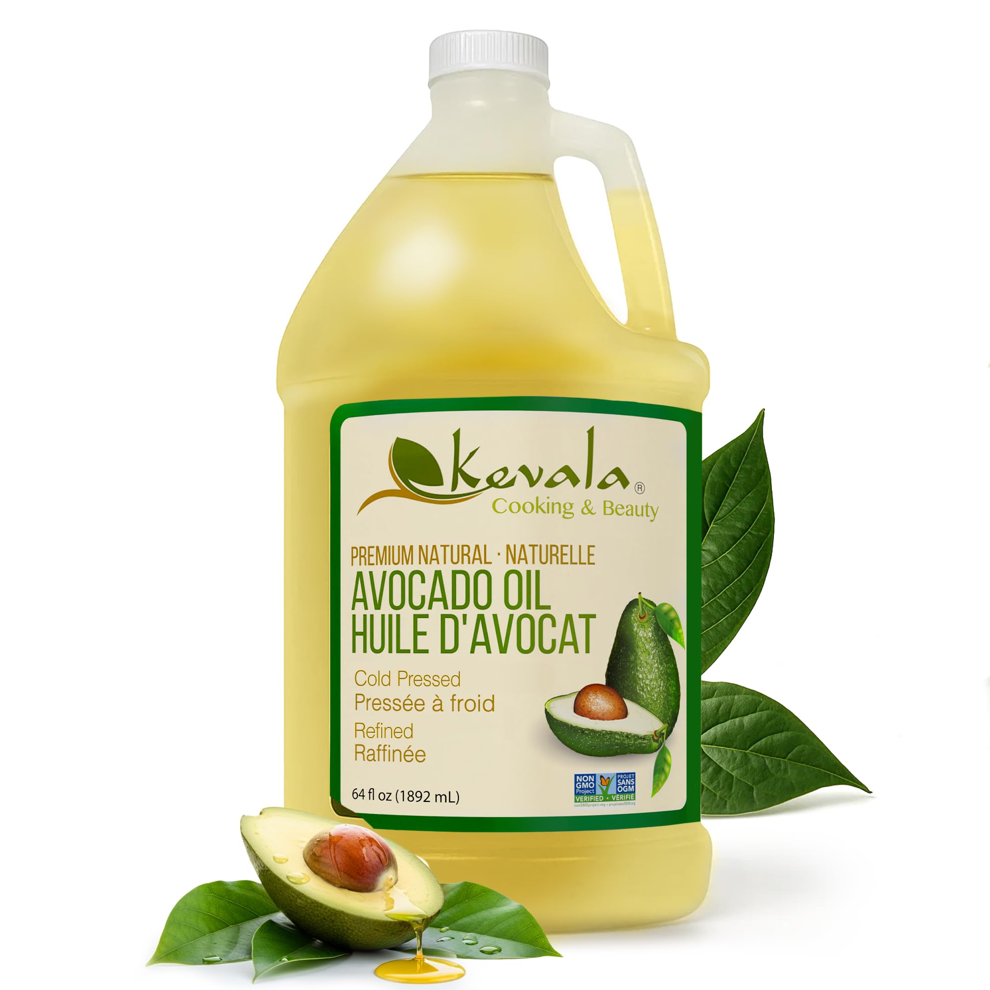 Kevala – Avocado Oil – Cold Pressed – 64 fl oz - Canadian Distribution ...