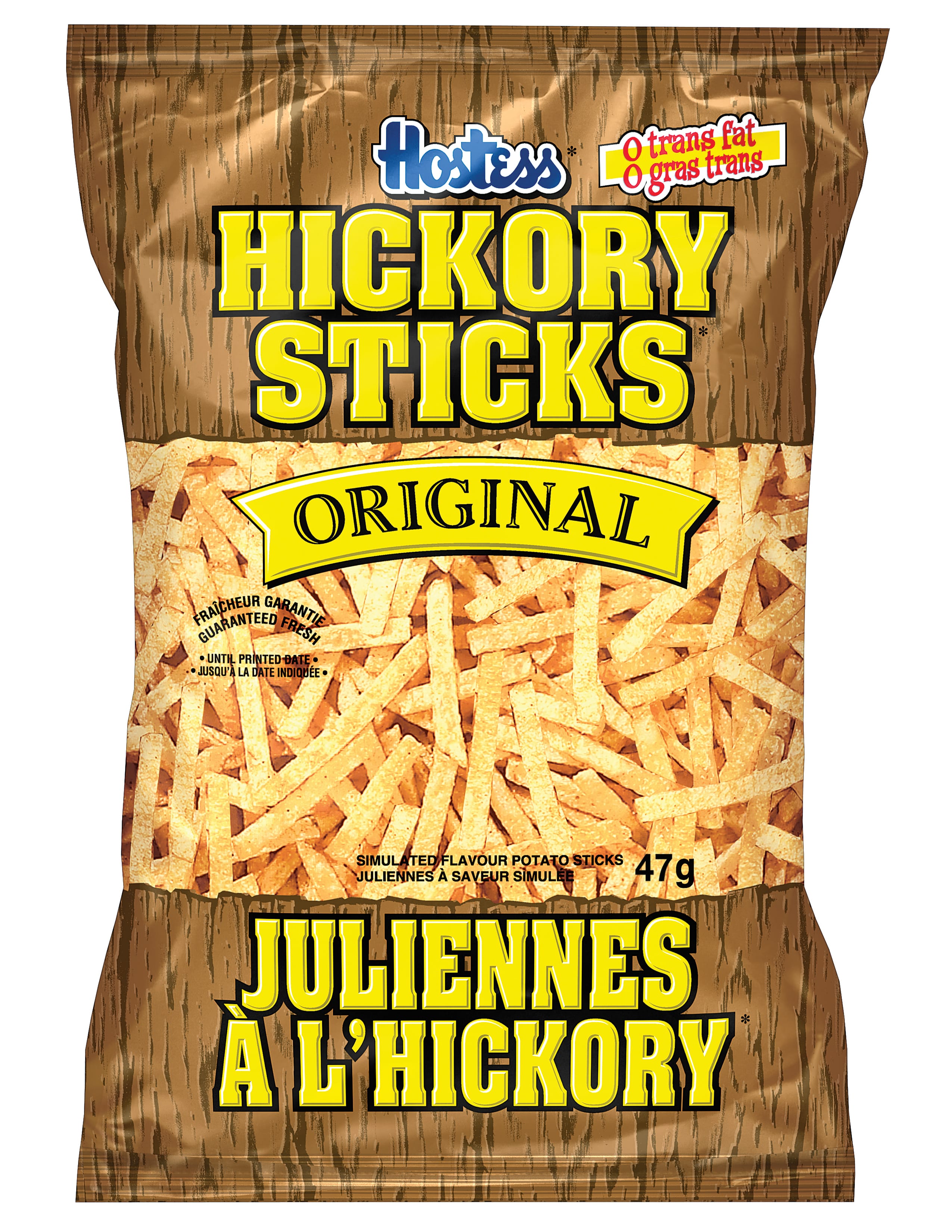 Chip Potato Hickory Sticks - 60 x 47 g - Hostess - Restaurant and Food ...