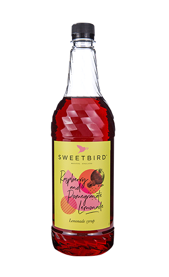 Sweetbird Syrup - Raspberry and Pomegranate Lemonade - 6 x 1 L Case ...
