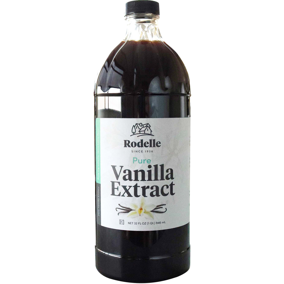 Pure Vanilla Extract - 946ml - 32 fl oz - Rodelle - Vanilla Extracts ...