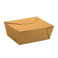 Box Food Take-Out #8 6 x 4.65 x 2.44 Kraft - 1 x 200 count - Cafe Expr ...