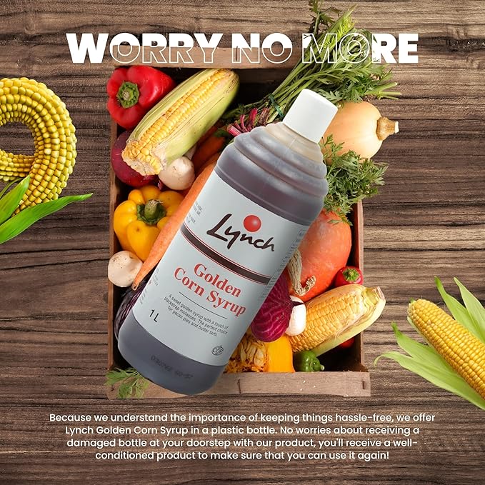 Golden Corn Syrup - 12 x 1L count - Lynch - Baking Mixes and Ingredien ...
