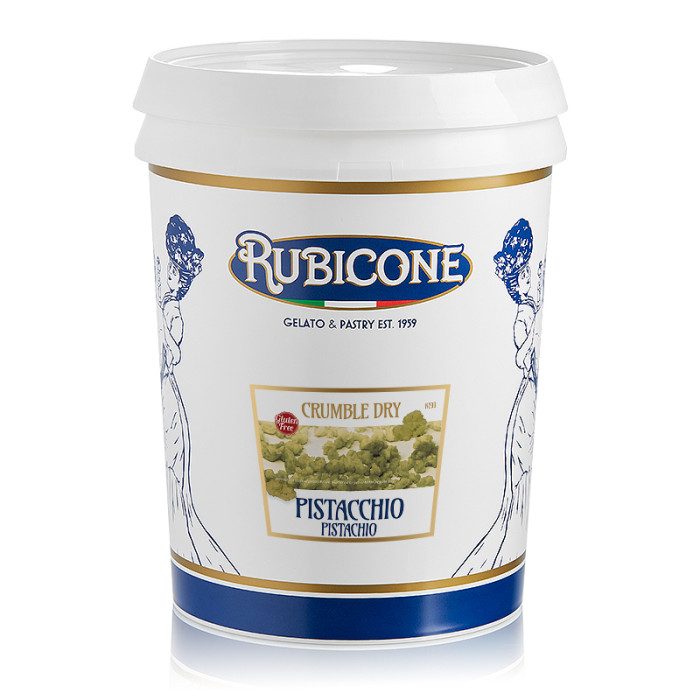 Pistachio Dry Crumble - 3 KG Bucket - Rubicone Canada - Ships Free Wit ...
