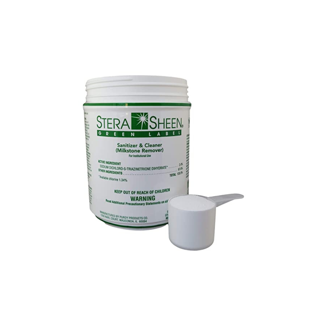 Stera-Sheen Green Label Sanitizer and Cleaner for Ice Cream Machines ...