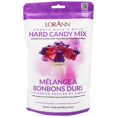 Hard Candy Mix - Candy Kits and Mixes - 538 grams (19 oz) Bag, 10 Poun ...