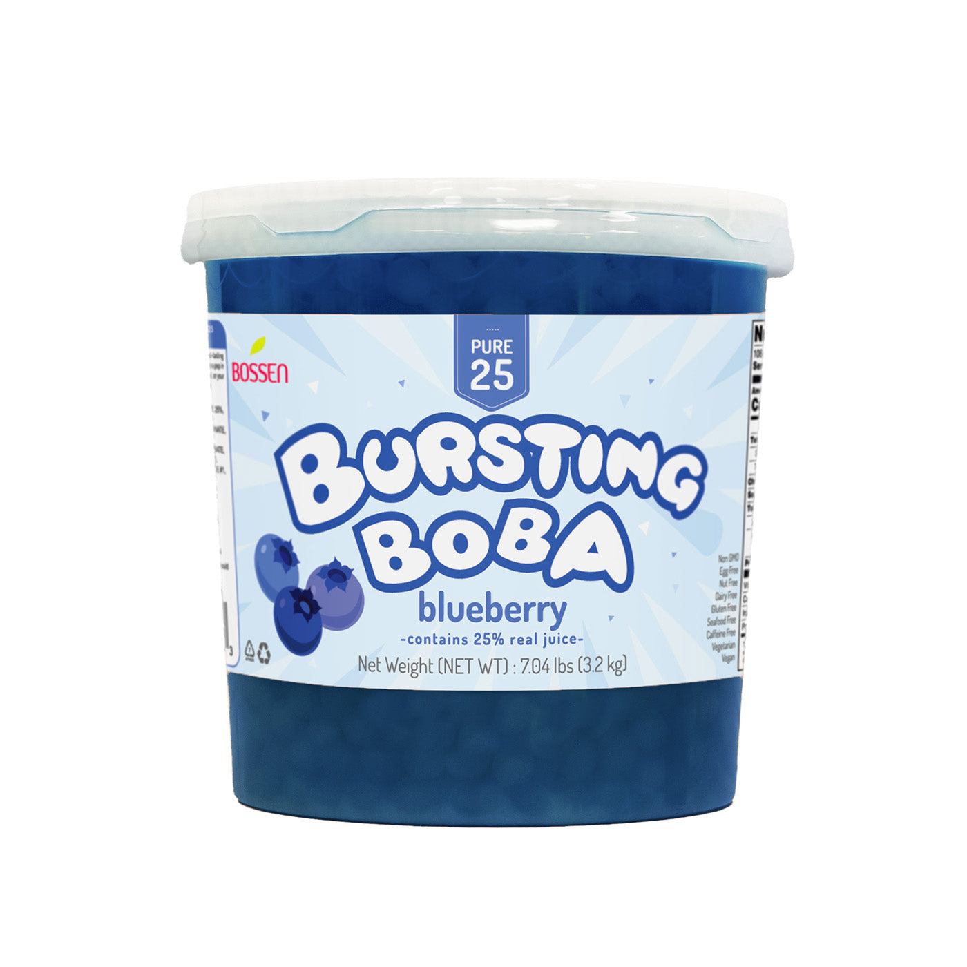Blueberry Bursting Boba Pure25 - Popping Boba - Bossen - Canada – Fun ...