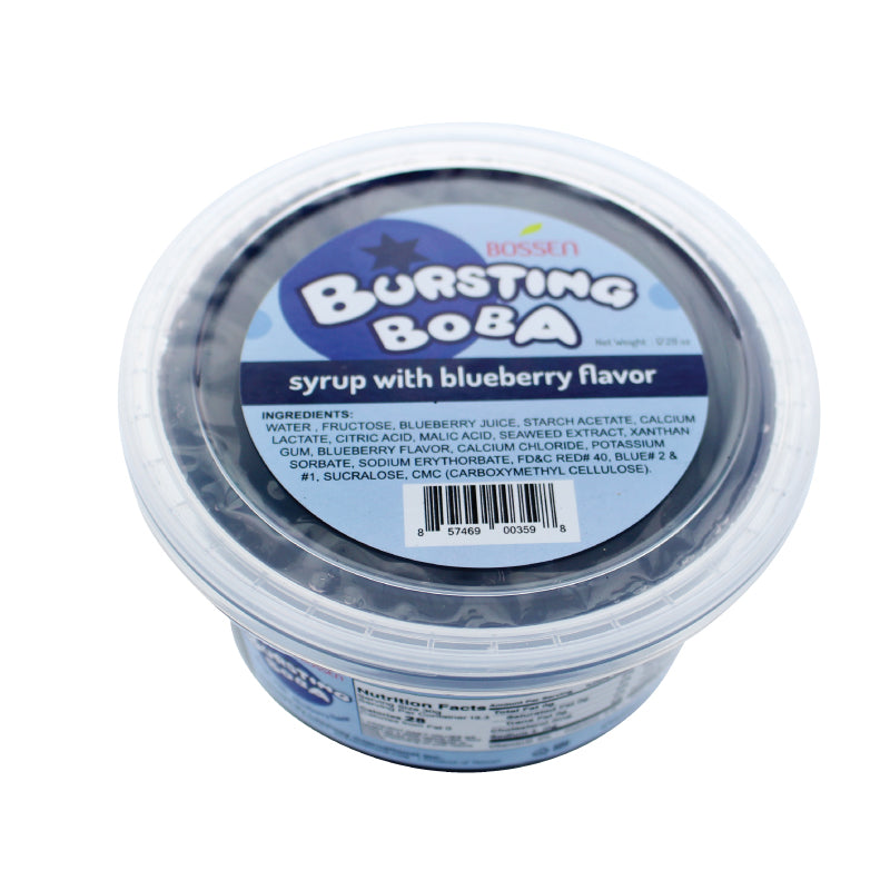 Blueberry Bursting Boba® | Popping Boba | 490g Mini Tub | 6 Mini Tubs ...