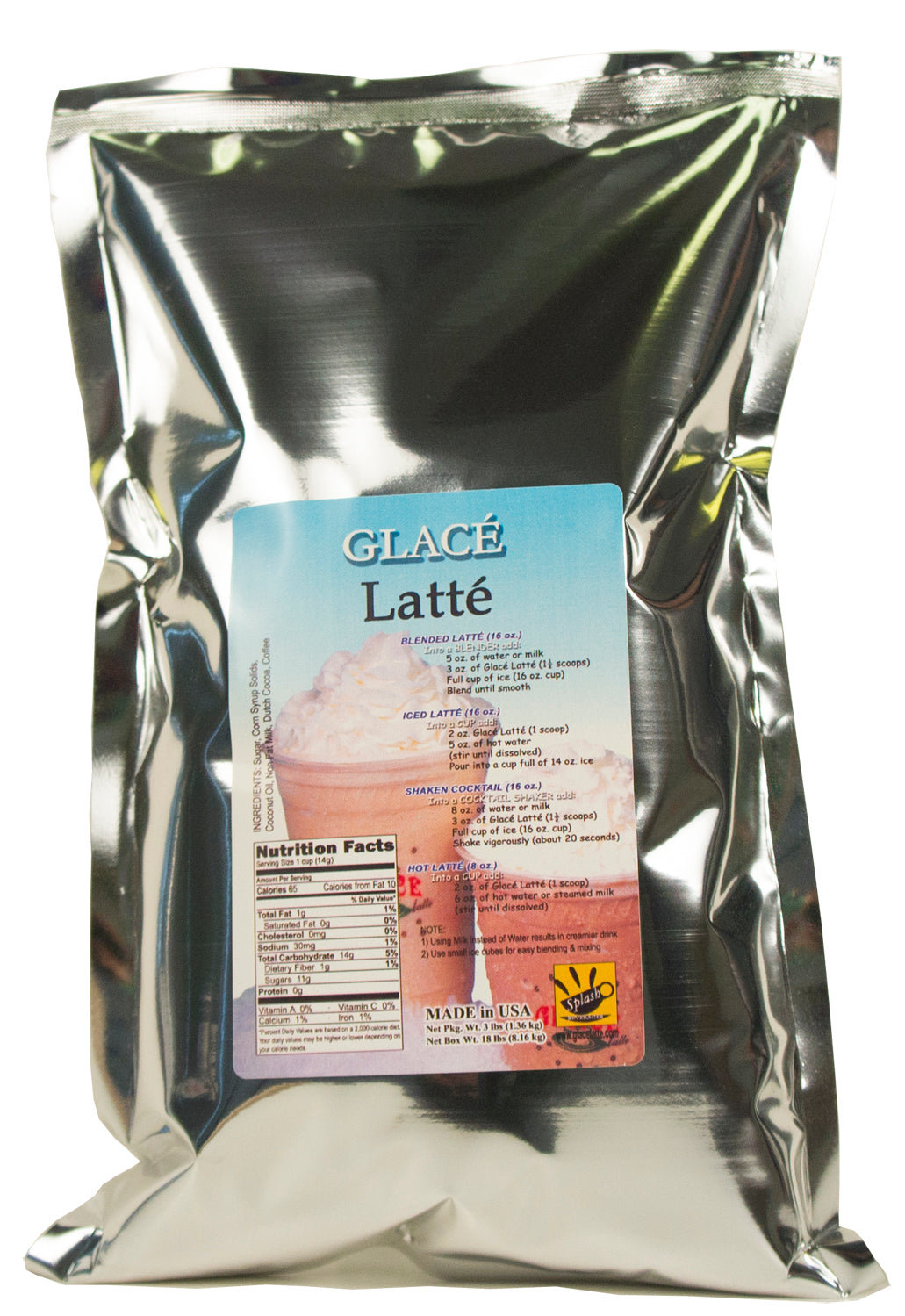 Latte Coffee 4 in 1 Bubble Tea / Latte and Frappe Mix - Ships Free Wit ...