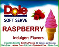 Dole Raspberry Soft Serve Mix - 4.4 Lbs. Bag - Case (4 X 4.4lb Bags ...
