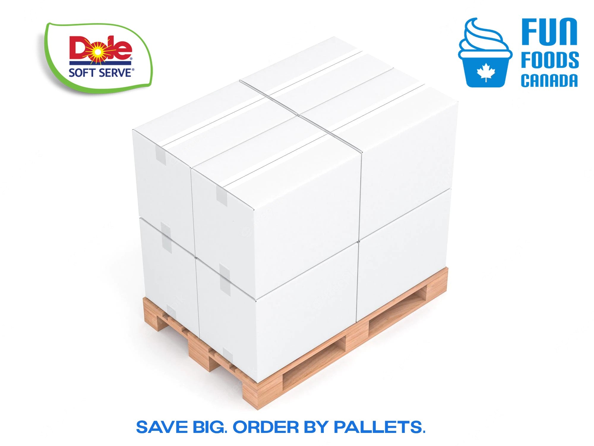 Dole Soft Serve Mix - Order By Pallets - Save Big – Fun Foods Canada