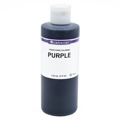 Purple Liquid Food Color - Liquid Food Coloring - 4 oz, 1 Gallon – Fun ...