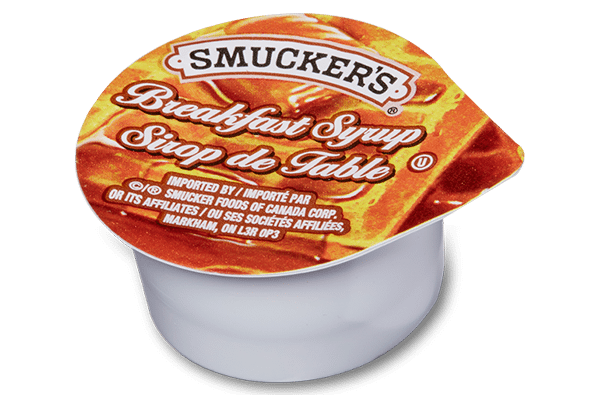 Smucker’s Breakfast Syrup - Classic Breakfast Syrup - 100 x 30ml/Case ...